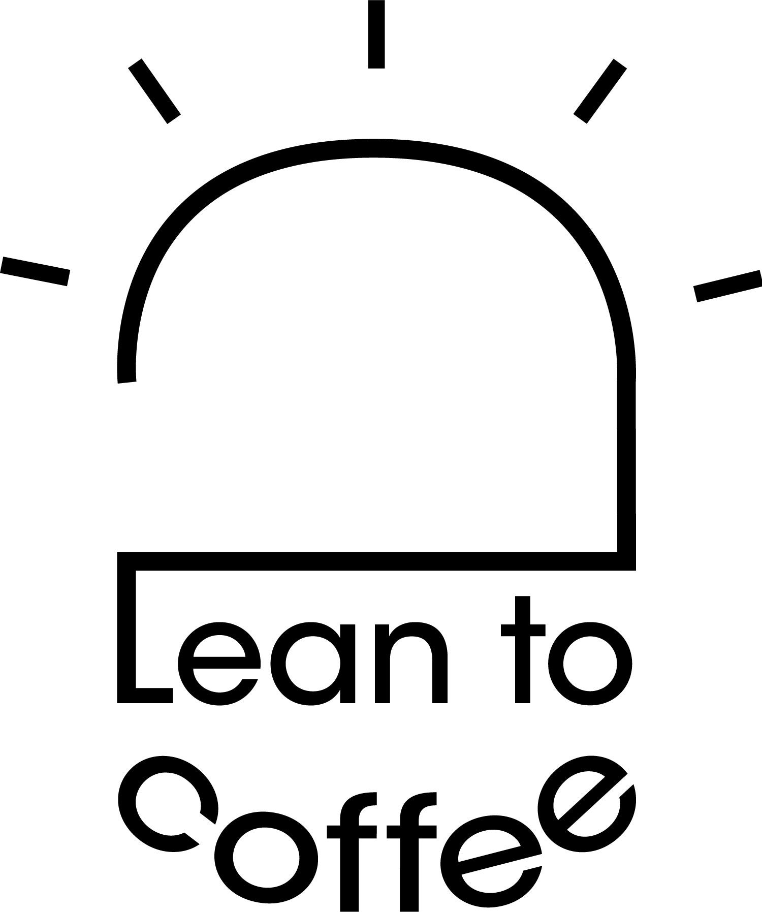 Lean to coffee logo